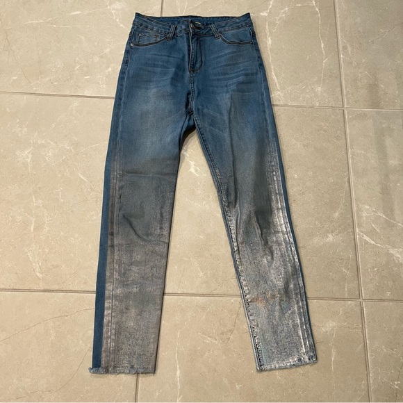 Gianni Bini | Jeans | Gianni Bini Skinny Jeans With Holographic | Poshmark